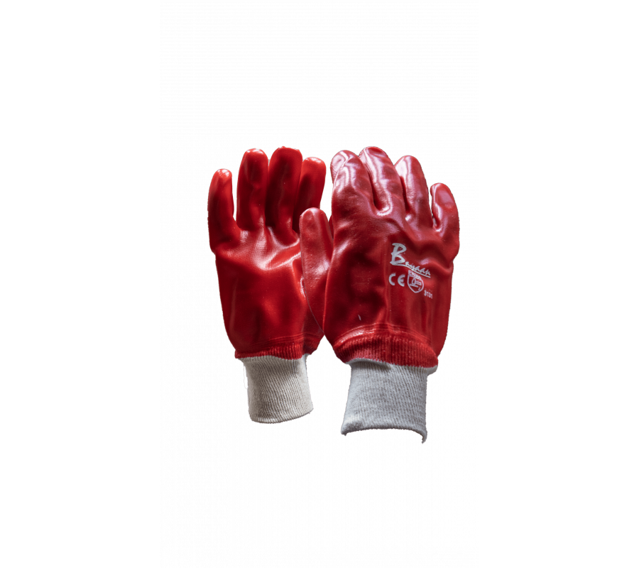 Bayaan Pvc Knit Wrist Gloves CE Approved