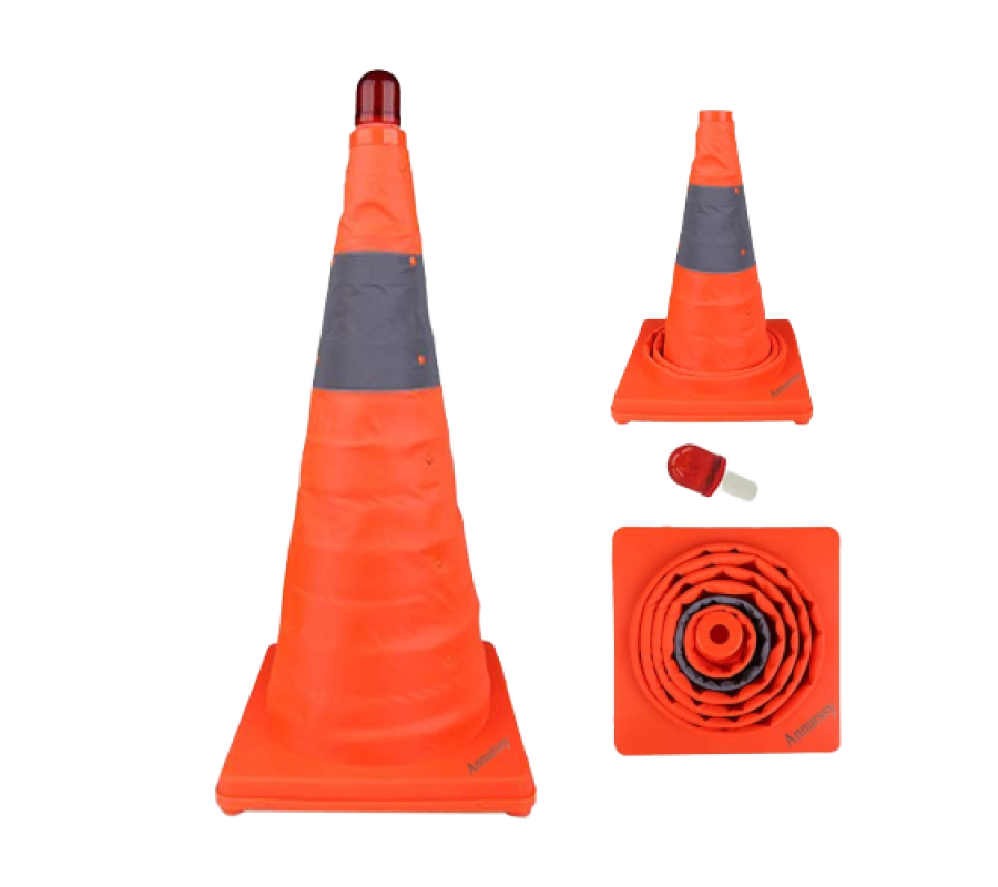 Lightweight Collapsible road cone