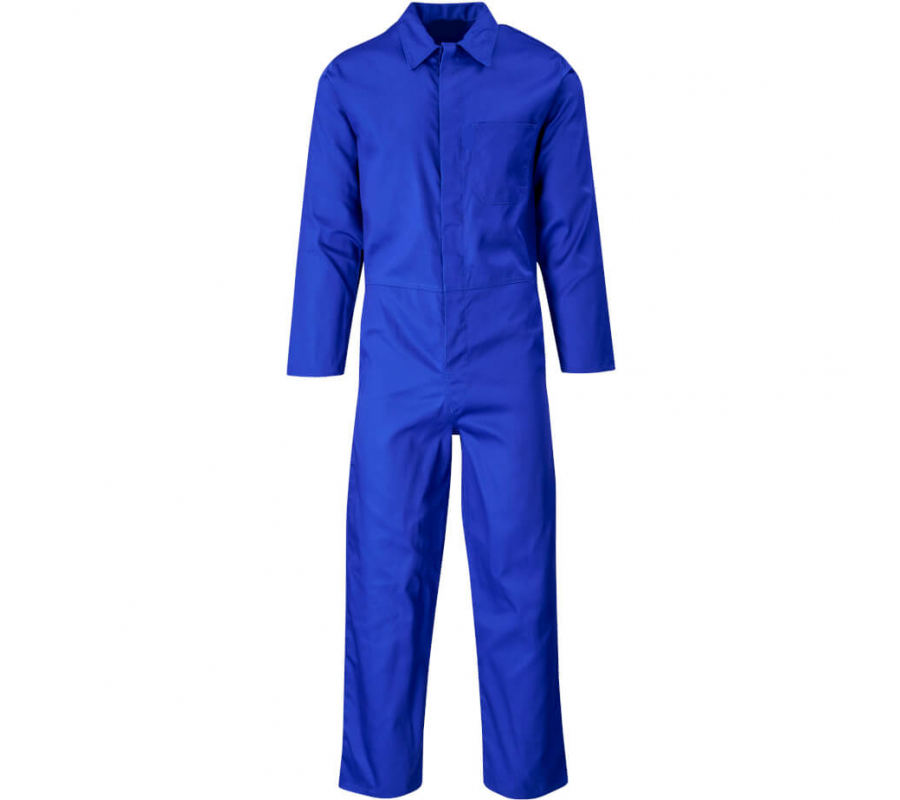 RS Royal Blue Boiler Suit | Durable One-Piece Industrial Workwear