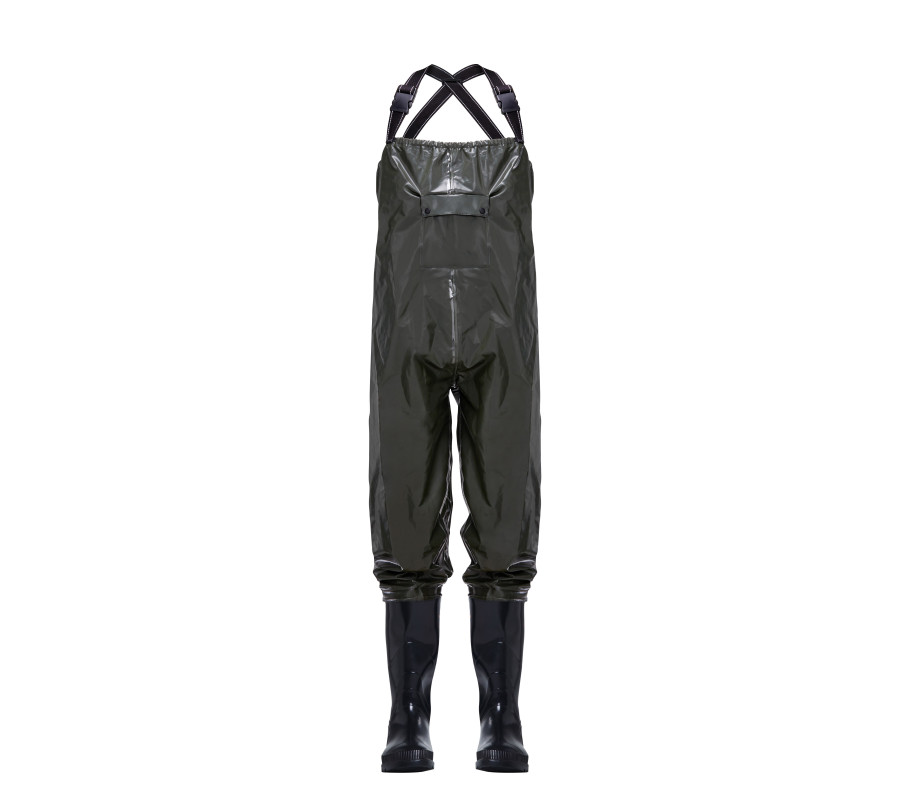 Chest Wader Wayne NSTC – Waterproof Safety Wader with Non-Slip Sole