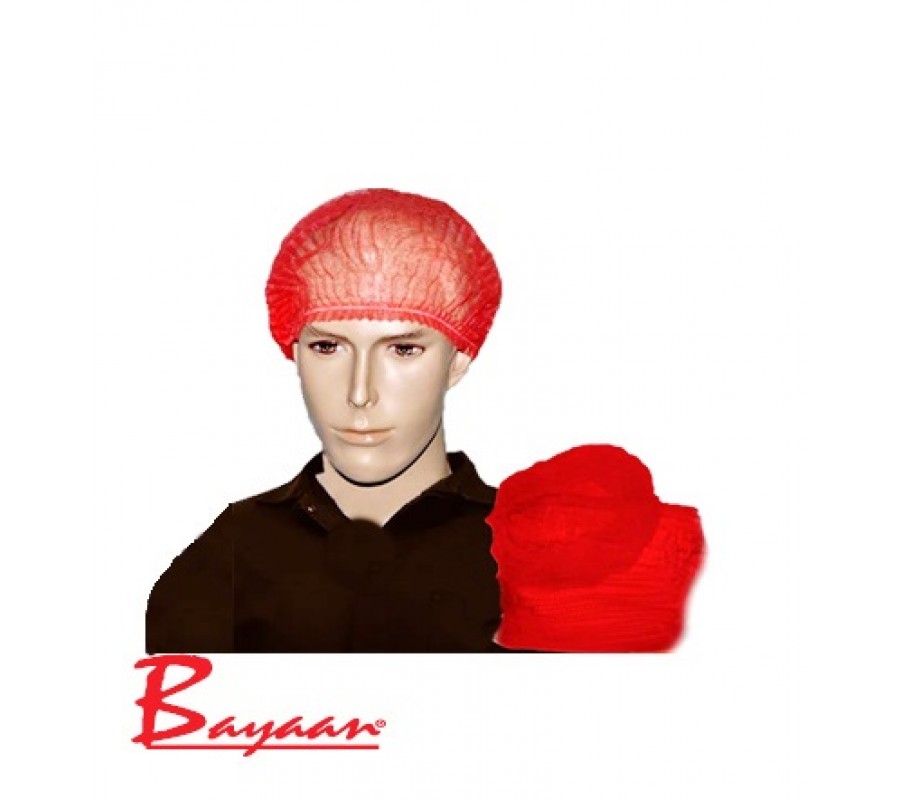 Disposable Mop Cap Red